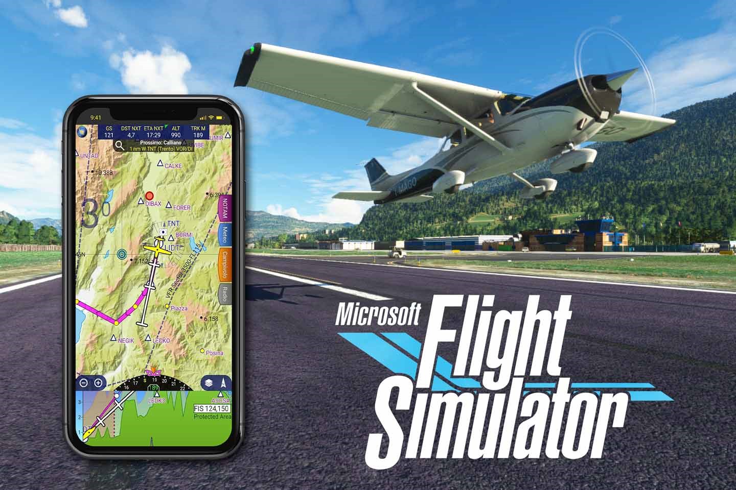 Come usare SkyDemon con Microsoft Flight Simulator 2020